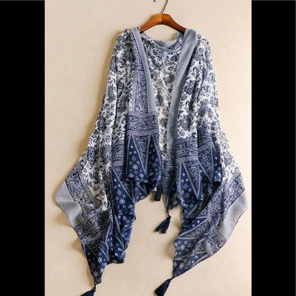 Tops | Darling Boho Wrap | Poshmark